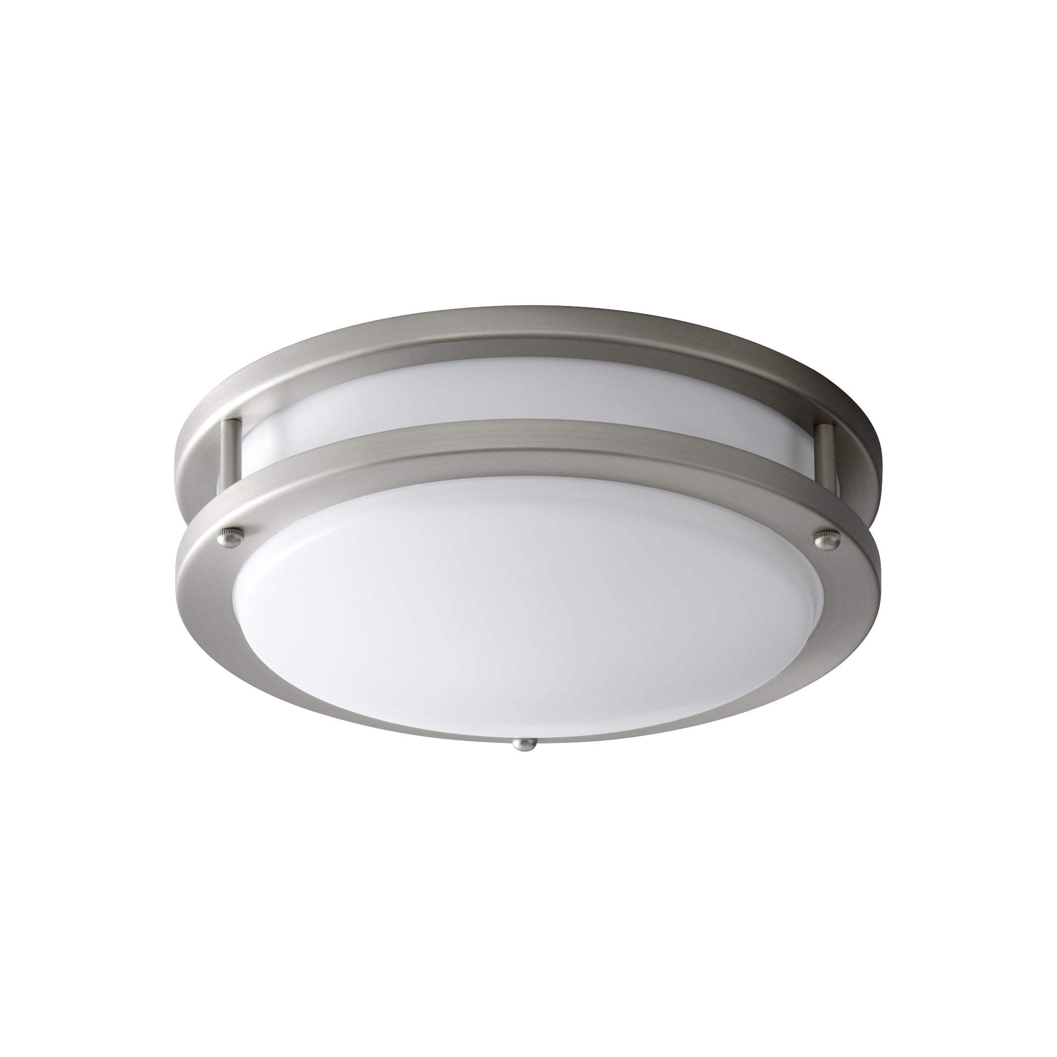 Oracle 10" UV Ceiling Light Fixture - Satin Nickel Finish with Acrylic ...